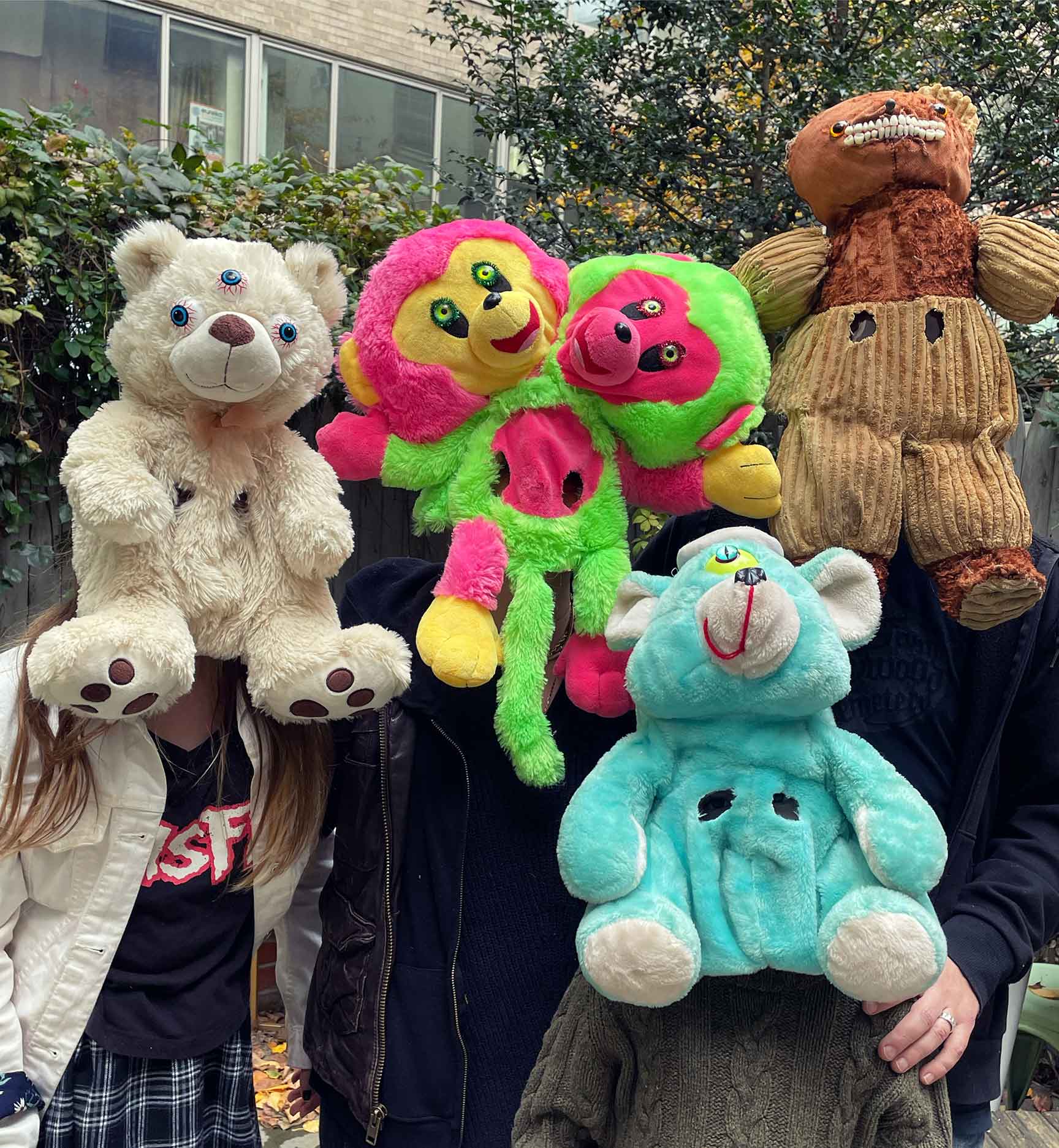 Horror Bear Stickers vinyl sheet – Anomaly